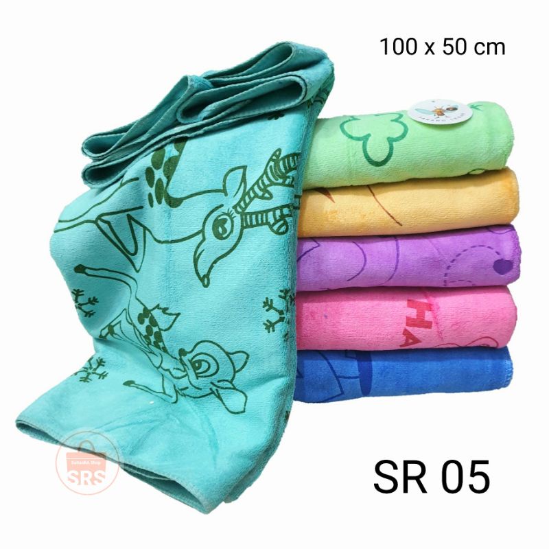 Jual Handuk Bayi Microfiber 50x100 cm Penthouse Handuk Baby Lembut DP ...
