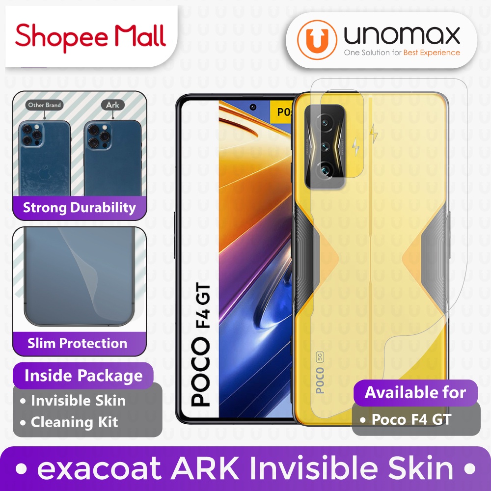 Jual Skin Xiaomi Poco F4 GT Ark by Exacoat Back Protector / Garskin ...