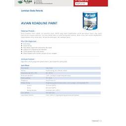 Jual [PRODUK MHPMV] Cat Avian Roadline paint 1kg Jalanan Marka Jalan ...