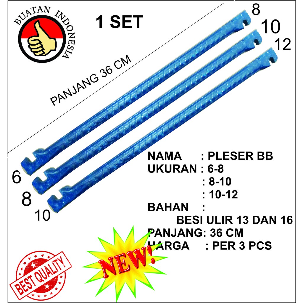Jual satu set Pleser plesir bolak balik Alat Membengkokkan Besi Cor ...