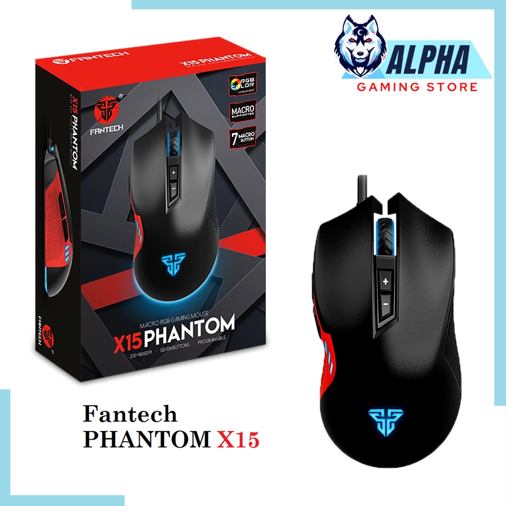 Jual Fantech X15 Phantom - Gaming Mouse | Shopee Indonesia