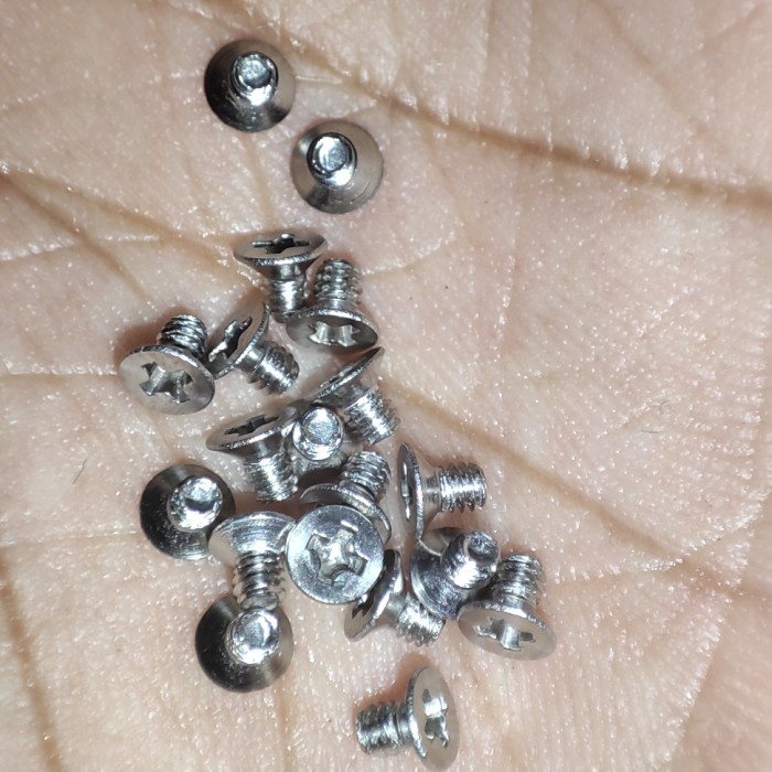 Jual baut screw M2 3mm untuk m.2 ssd sata pc laptop | Shopee Indonesia