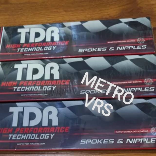 Jual Ruji TDR Crome lengkap ukuran dan ruji gold.merk RANDOM | Shopee ...