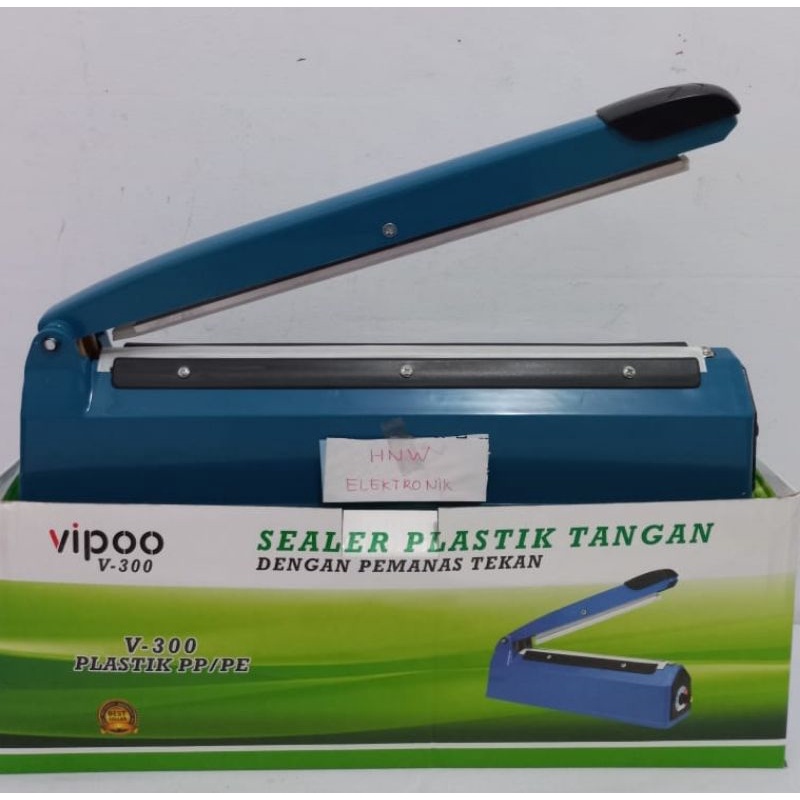 Jual Impulse sealer sealler las plastik alat press tangan 300mm 30cm 30 ...