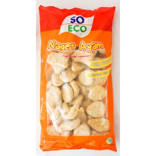 Jual SO ECO Naget Ayam (Naget Ayam Kombinasi) 1kg | Shopee Indonesia