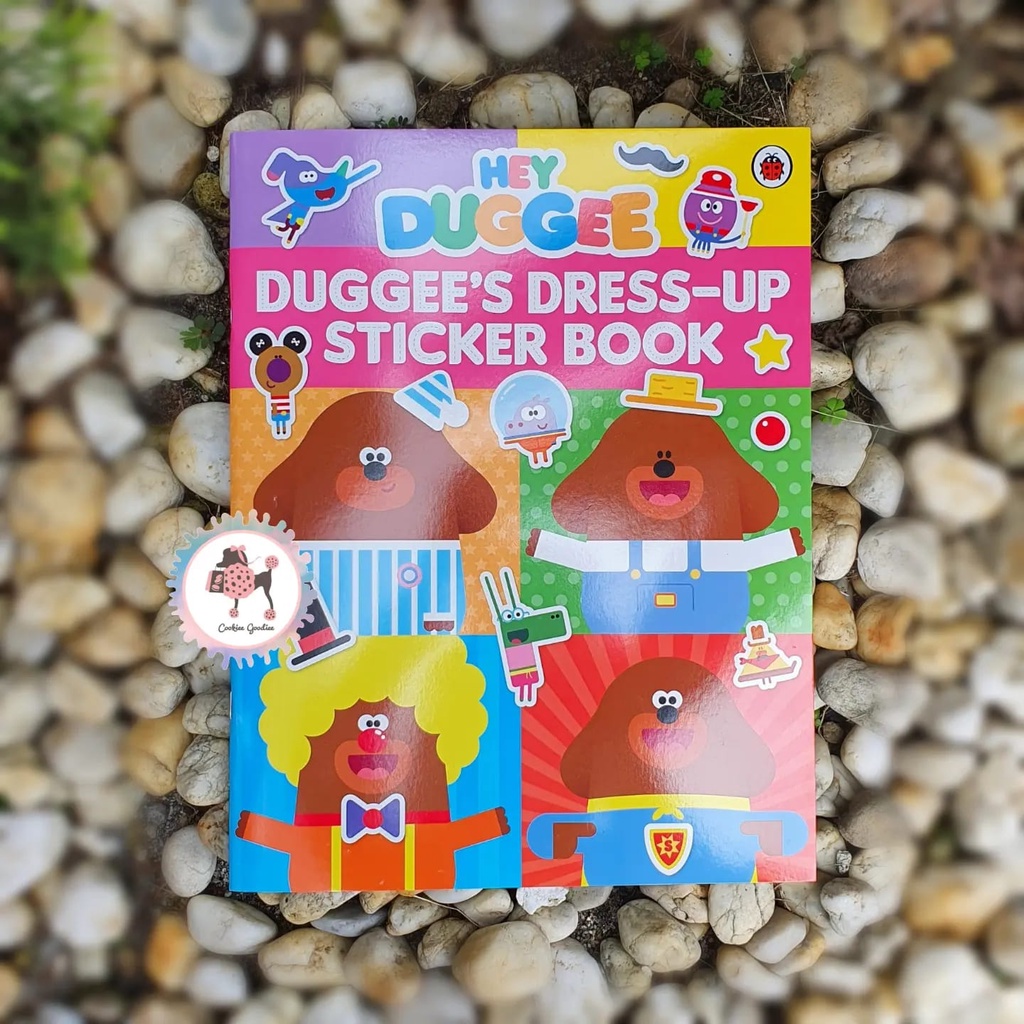 Jual Hey Duggee Duggee's Dress Up Sticker Book | Shopee Indonesia