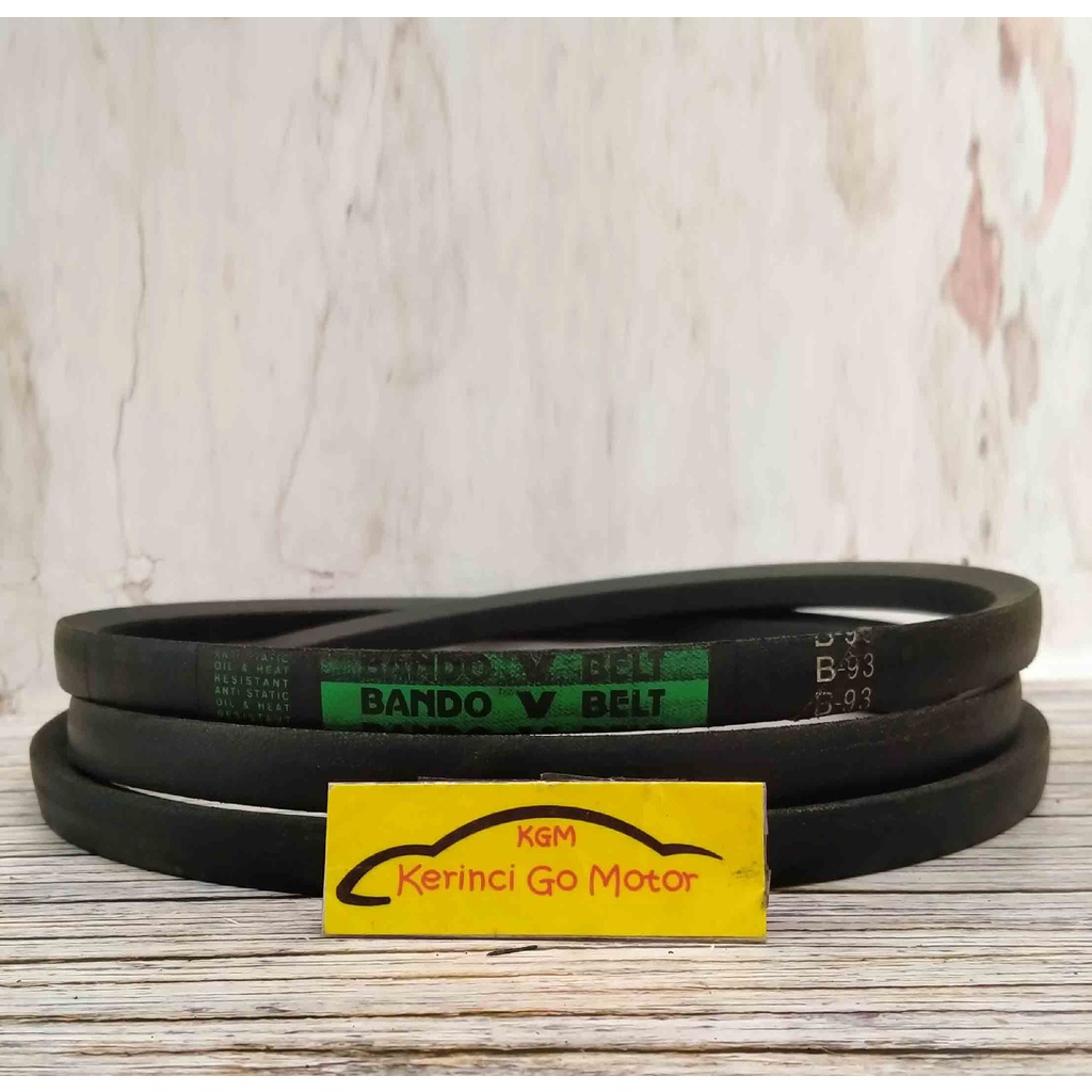 Jual Bando Van Belt B-93 V Belt Tali Kipas B93 Fan Belt Vanbelt Polos | Shopee Indonesia