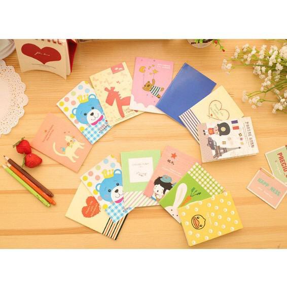 Jual Buku Tulis Mini - Mini Notebook - Buku Memo Mini Kecil Motif Lucu ...