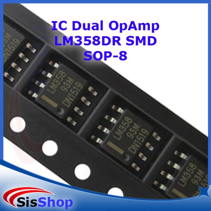 Jual IC LM358DR LM358 358 SMD SOP-8 DUAL OPAMP | Shopee Indonesia