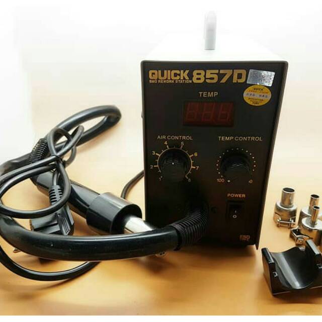Jual Blower Quick 857D Original 100% / Alat service hp / Solder Uap ...