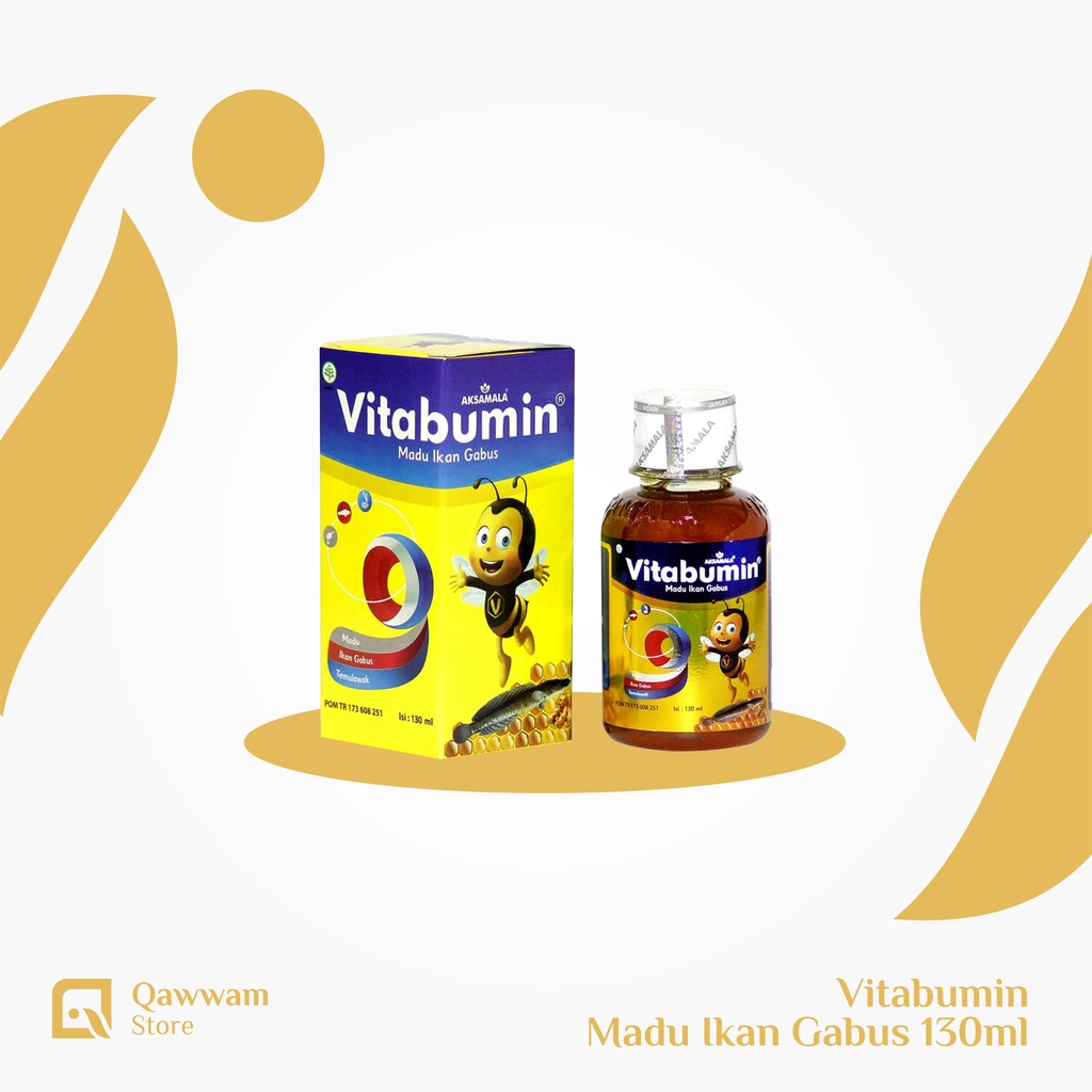 Jual VITABUMIN Madu Ikan Gabus Plus Temulawak Nafsu Makan Anak Isi ...