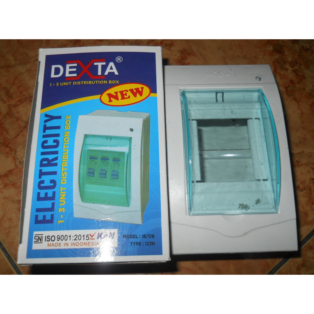 Jual box mcb dexta 1-3 group/mcb box dexta 1-3 group/1-3 distribution ...