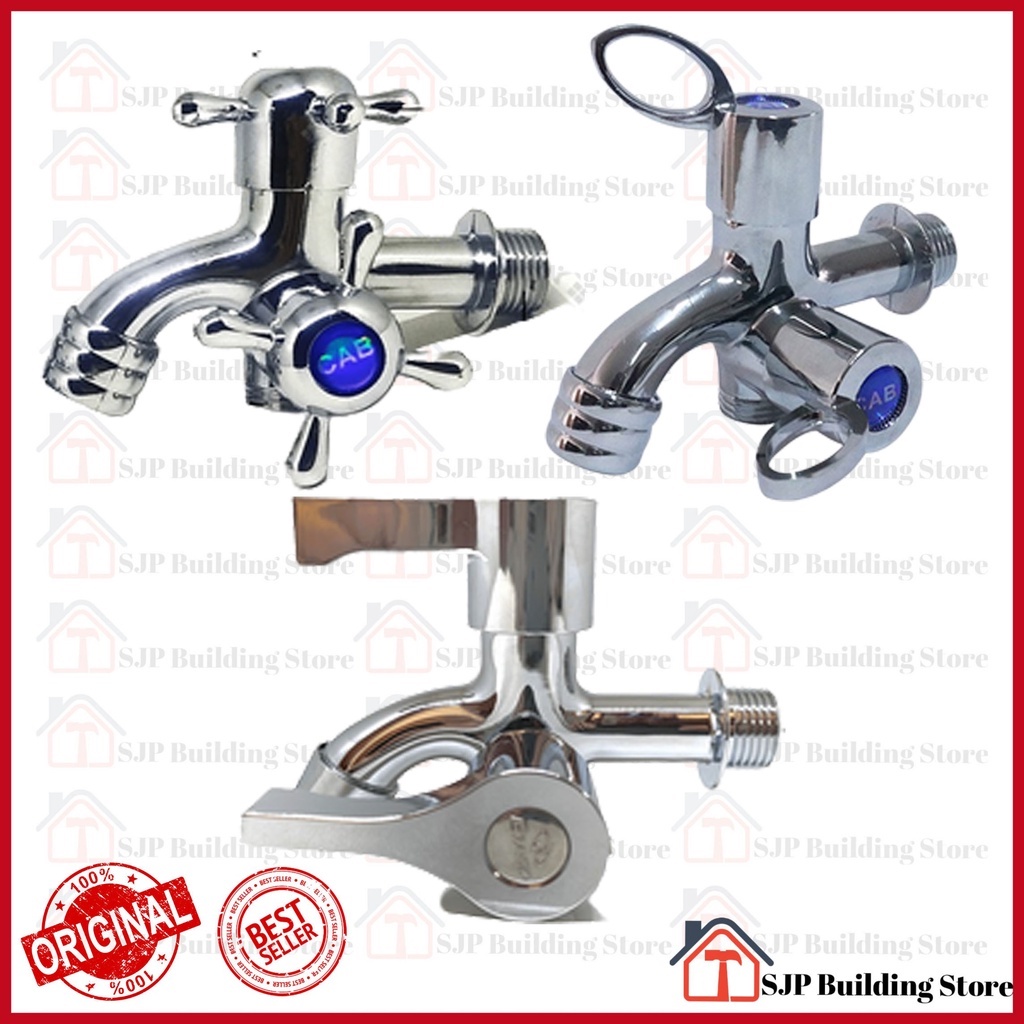Jual Kran cabang stainless double 2 lubang keran shower | Shopee Indonesia