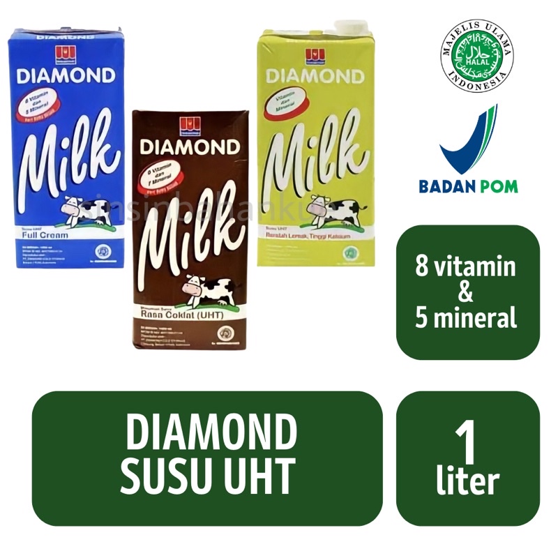 Jual Diamond Susu UHT [1 liter] | Shopee Indonesia