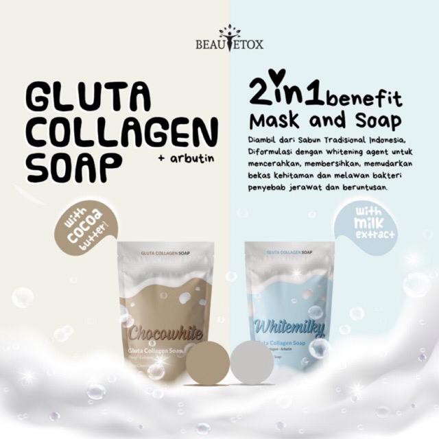 Jual Sabun Gluta Collagen Beautetox ( Sabun Whitening ) | Shopee Indonesia