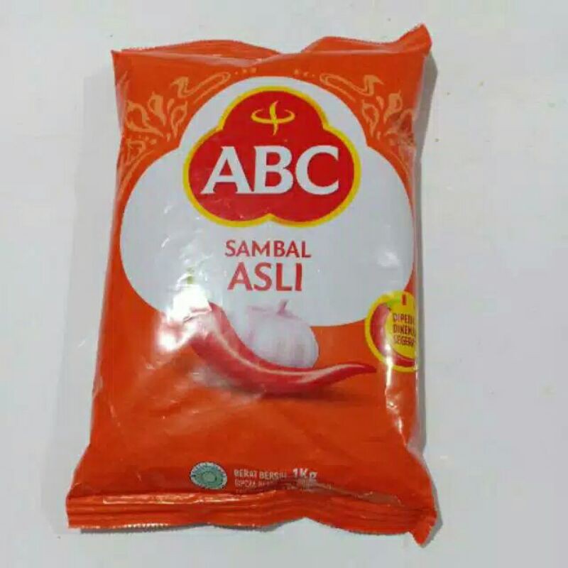 Jual ABC Saus Sambal 1kg Kemasan Bantal | Shopee Indonesia