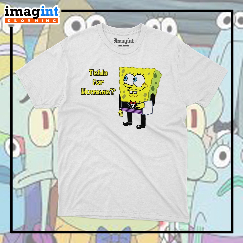 Jual BAJU KAOS SPONGEBOB HUMANA | Shopee Indonesia