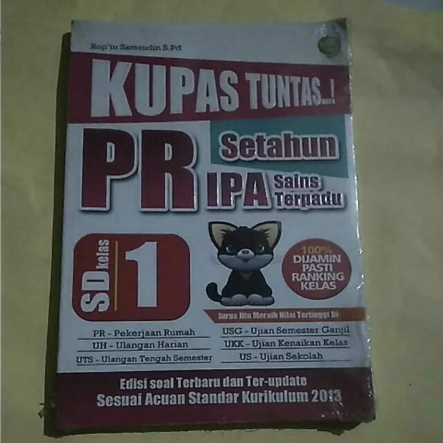Jual Buku Kupas Tuntas ...! Setahun PR lPA SainsTerpadu SD Kelas l | Shopee Indonesia