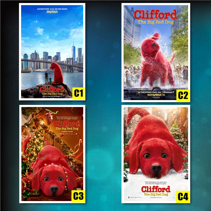 Jual Poster film Clifford the Big Red Dog - hiasan dinding | Shopee ...