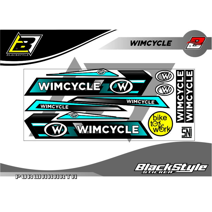 Jual COD / STIKER BIKE RIDE JENIS ALL MOTIF SIMPLE DECAL STIKER VARIASI ...