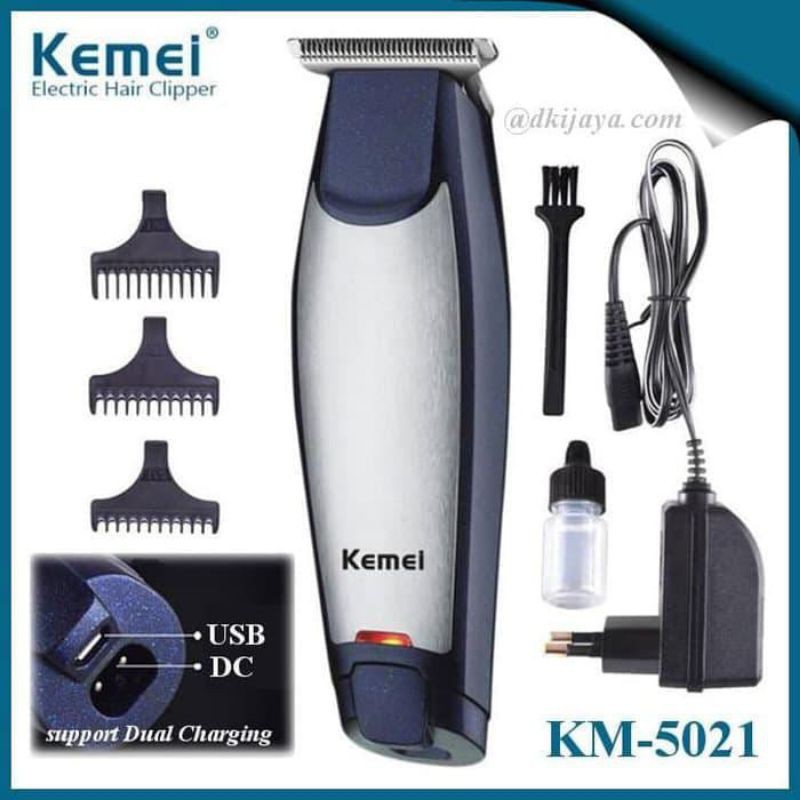 Jual Alat Cukur Rambut Hair Clipper KEMEI KM-5021 Alat Mesin Cukur Rambut | Shopee Indonesia