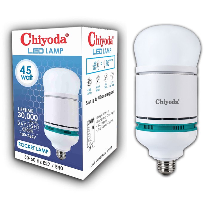 Jual Lampu Chiyoda LED Rocket 45W E-27 | Shopee Indonesia
