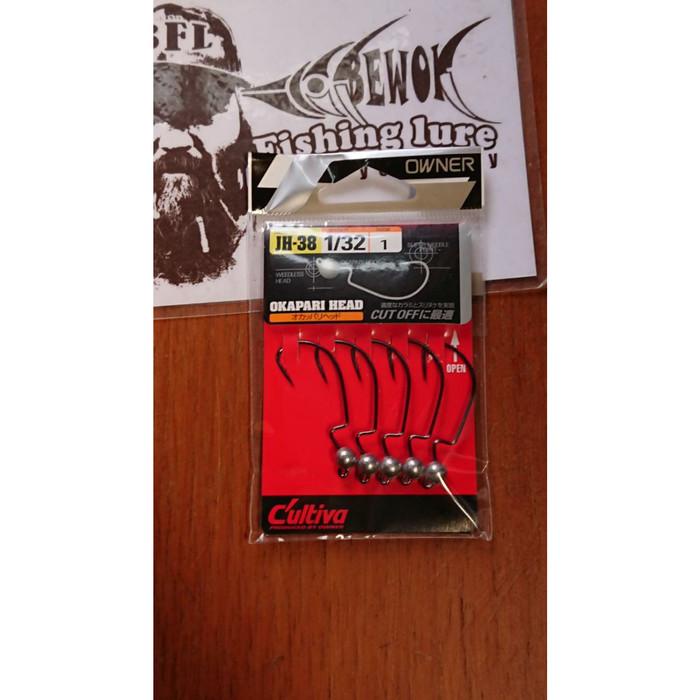 Jual Kail Worm Hook Owner Cultiva Jh-38 Okapari Head (1/32 Oz) | Shopee Indonesia