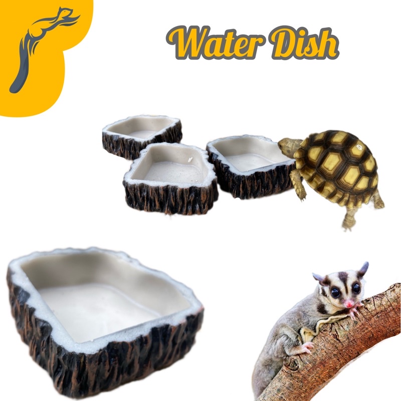 Jual WATER DISH RESIN POHON SUGAR GLIDER RESIN REPTILE KURA KURA GECKO ...