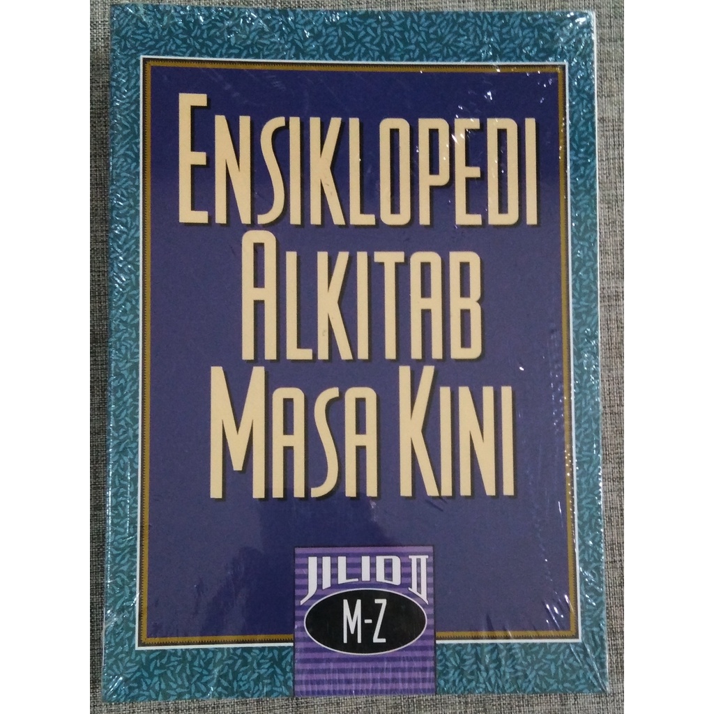 Jual Buku Ensiklopedi Alkitab Masa Kini Jilid 2 M-Z - BK004 | Shopee ...