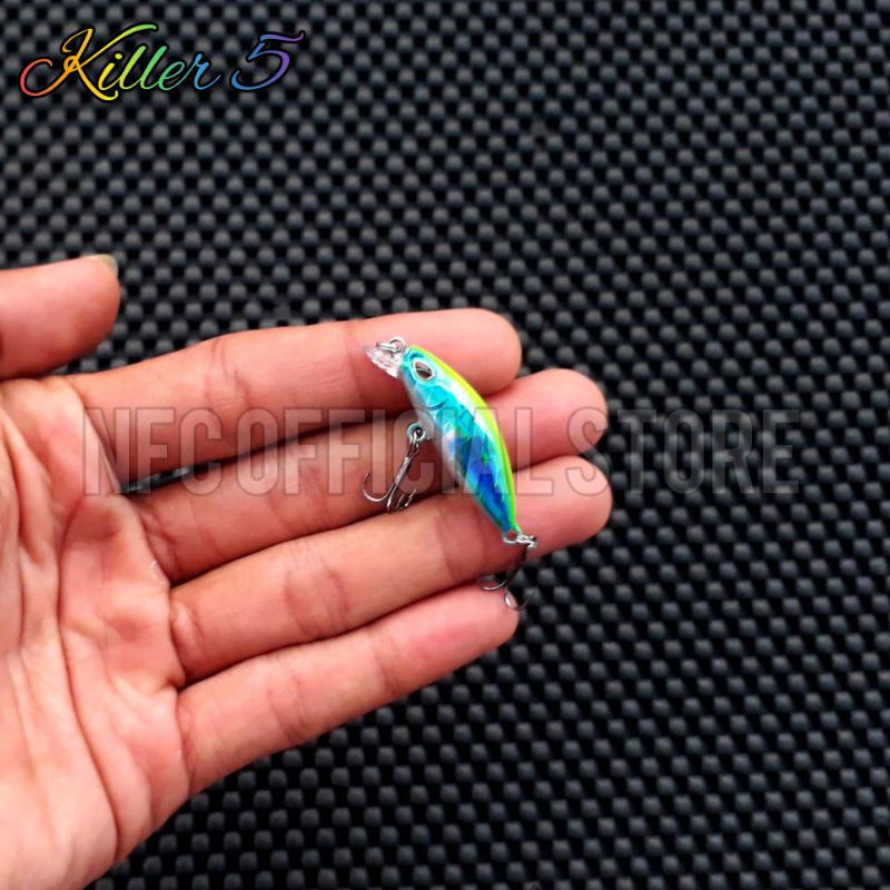 Jual Lure Micro / Mini Minnow 4cm / 2,5 gram Sinking Replika Gomoku ...