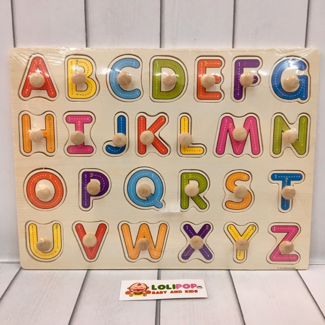 Jual Puzzle kayu knob motif banyak / puzzle pin / puzzle knop kayu ...