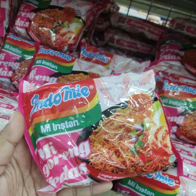 Jual Indomie goreng spesial 85gr / Seblak/Mie Goreng Pedas/Aceh/Sambal ...