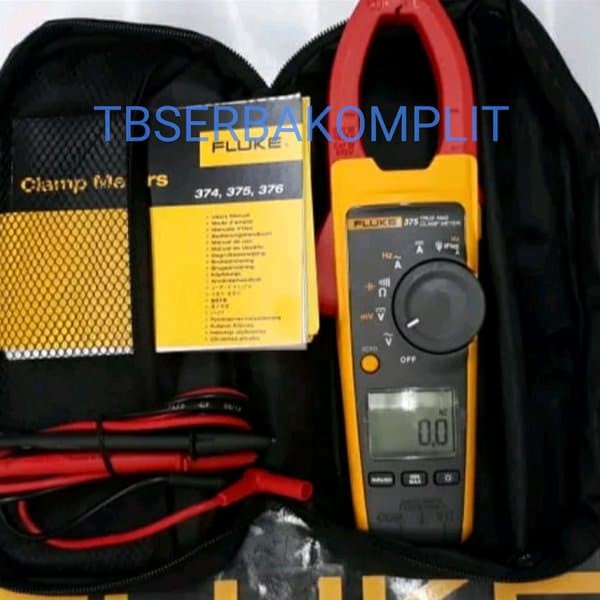 Jual Fluke 375 true Rms Ac / Dc digital clamp meter Tang Ampere Digital ...