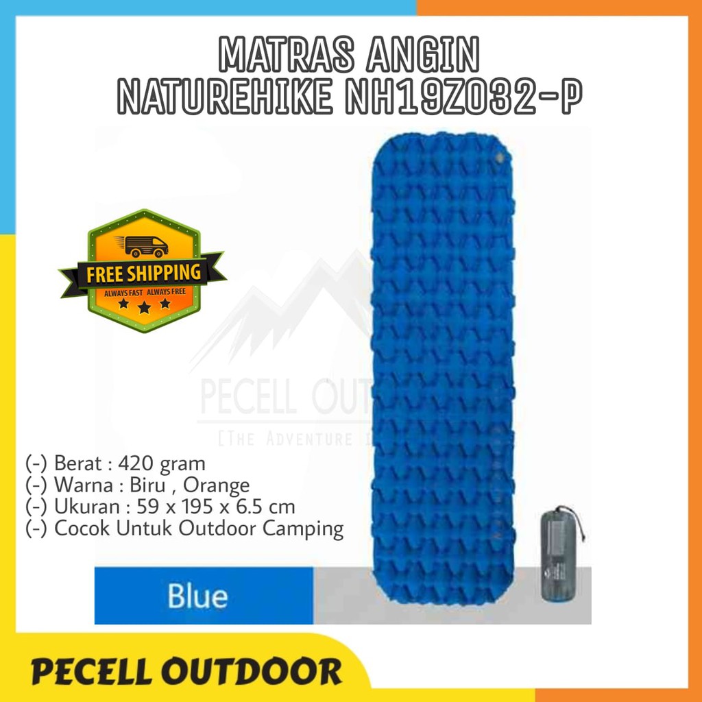 Jual Matras Angin Tiup Sleeping Pad Outdoor Camping Hiking Gunung ...