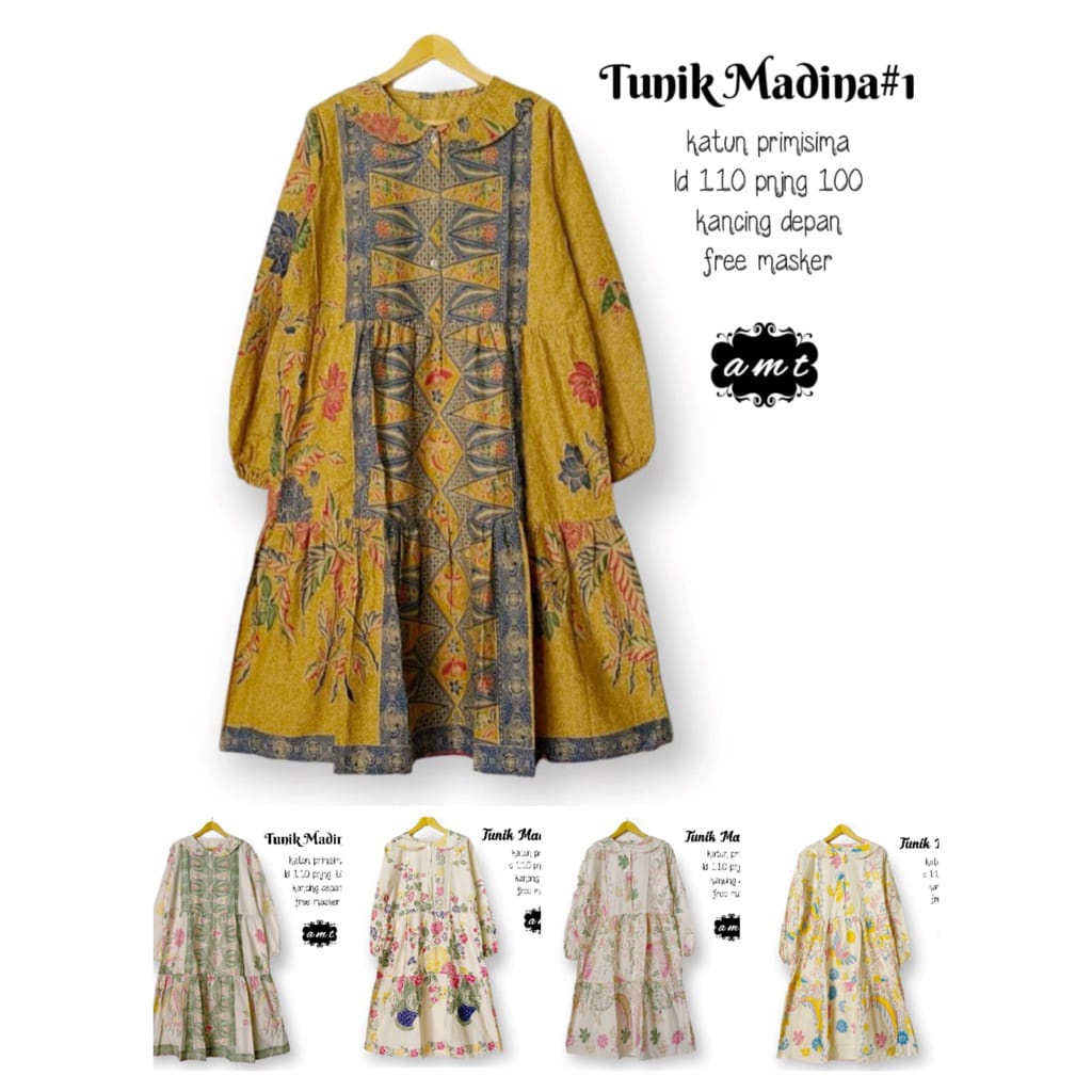 Jual BLUS BATIK KERJA // TUNIK BATIK REMPEL // BLUS BATIK MODEL TERBARU ...