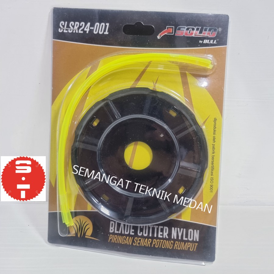 Jual KEPALA BENANG NILON NYLON POTONG BABAT PANGKAS SENAR RUMPUT SOLID ...