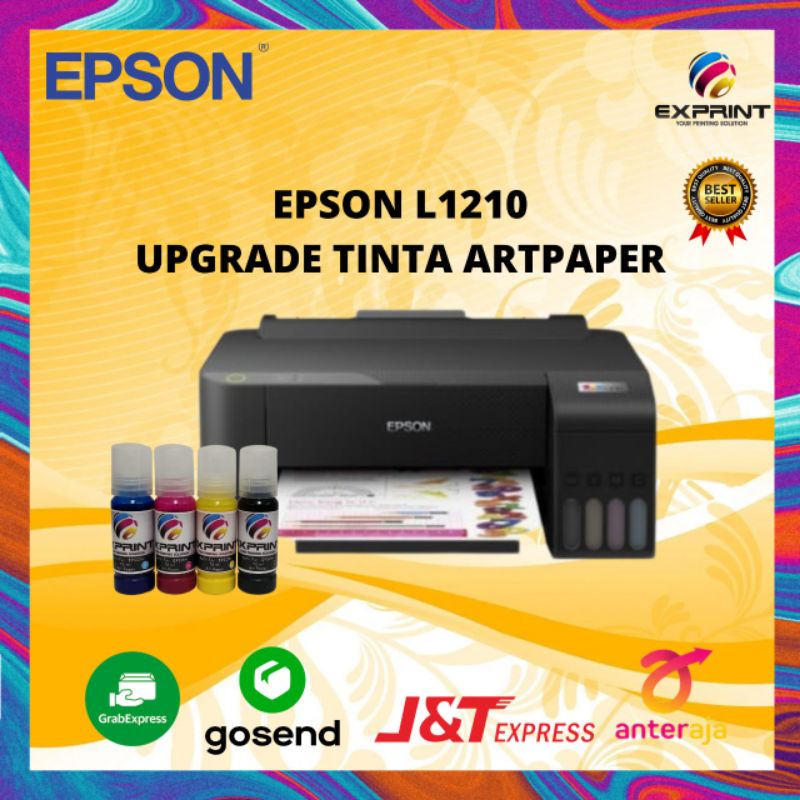 Jual Printer Epson L1210 Upgrade Tinta Artpaper | Shopee Indonesia