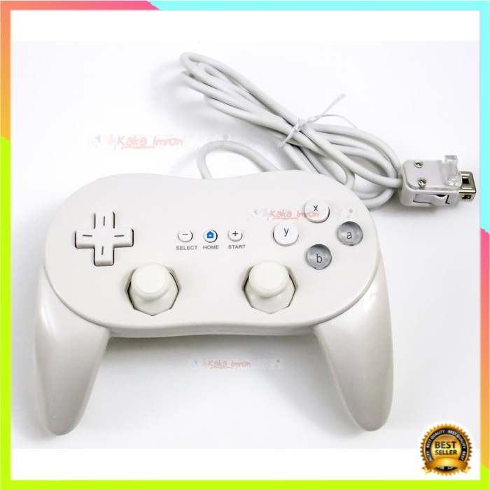 Jual Stick Stik Wii Classic Controller Pro - Putih | Shopee Indonesia