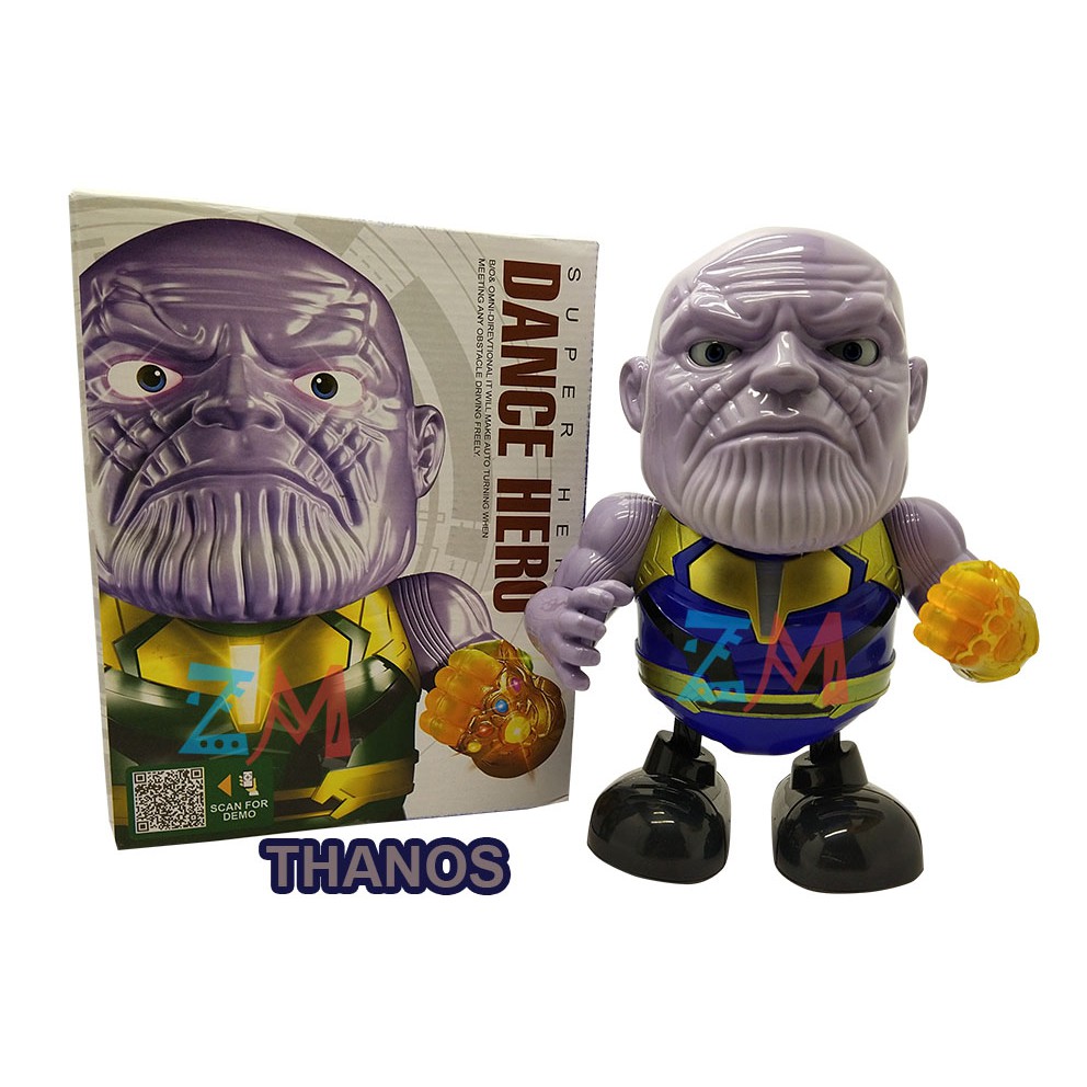 Jual DANCING ROBOT - ROBOT DANCE SUPER HERO THANOS - ROBOT JOGET ...