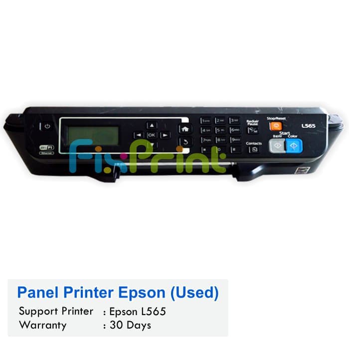 Jual Control Panel Assembly Epson L565 Tombol Power On Off Printer L565 ...