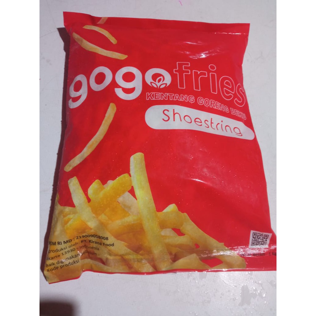 Jual Gogo French Fries Shoestring 1kg | Shopee Indonesia