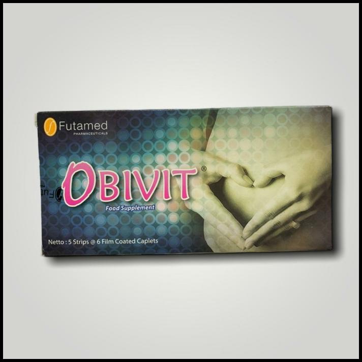Jual Obivit 30 Kaplet Vitamin Dan Mineral Untuk Ibu Hamil | Shopee ...