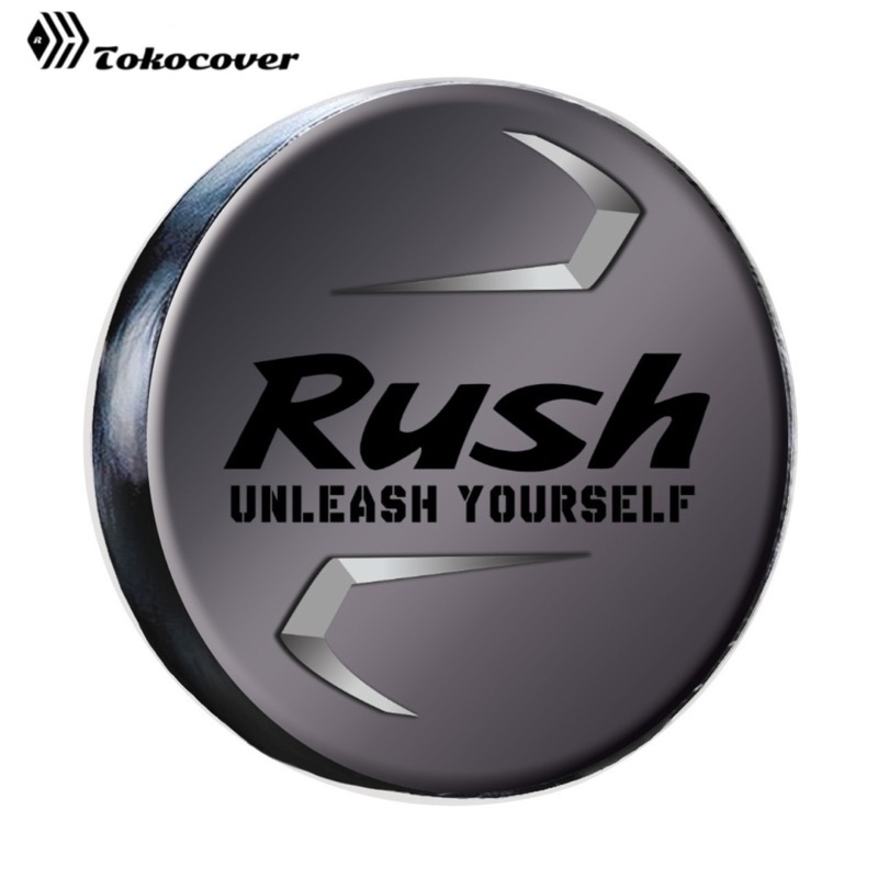 Jual Cover Ban Sarung Ban Serep Mobil Ban Cadangan rush toyota grey ...