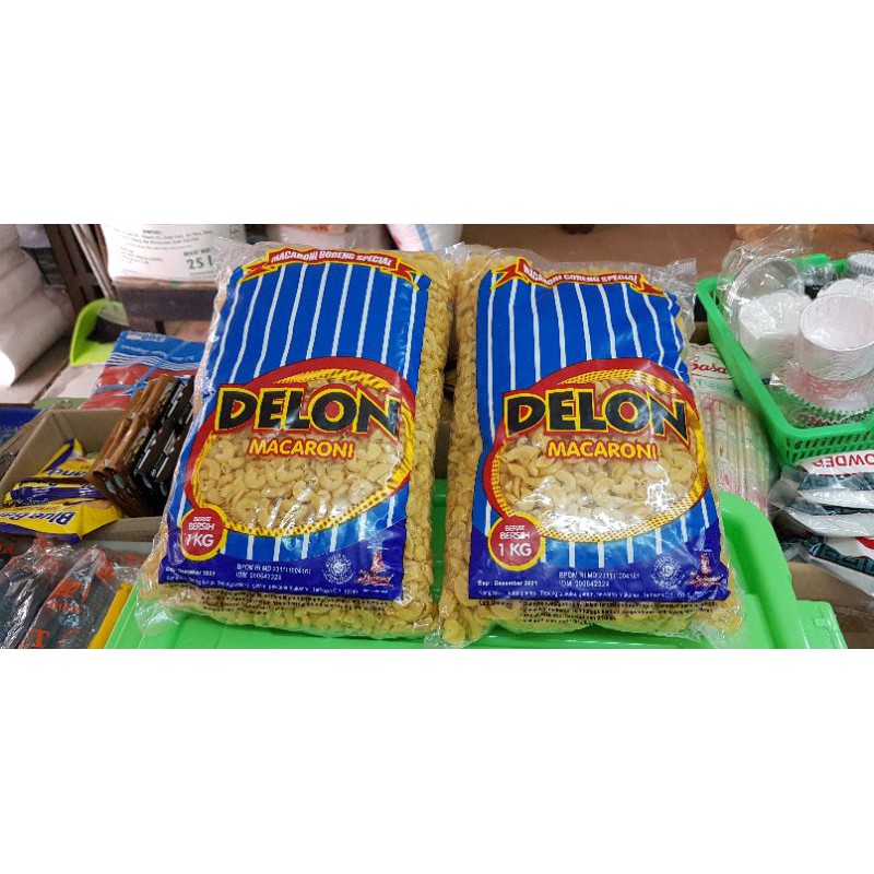 Jual Macaroni Goreng Delon Biru 1kg | Shopee Indonesia