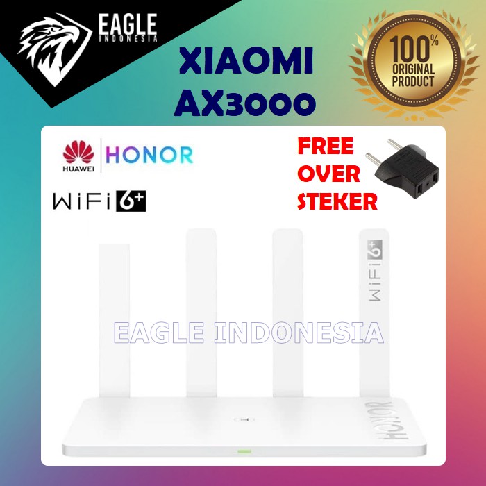 Jual HONOR Router 3 AX3000 MESH WiFi 6+ Dual band Router 3000Mbps alt ...