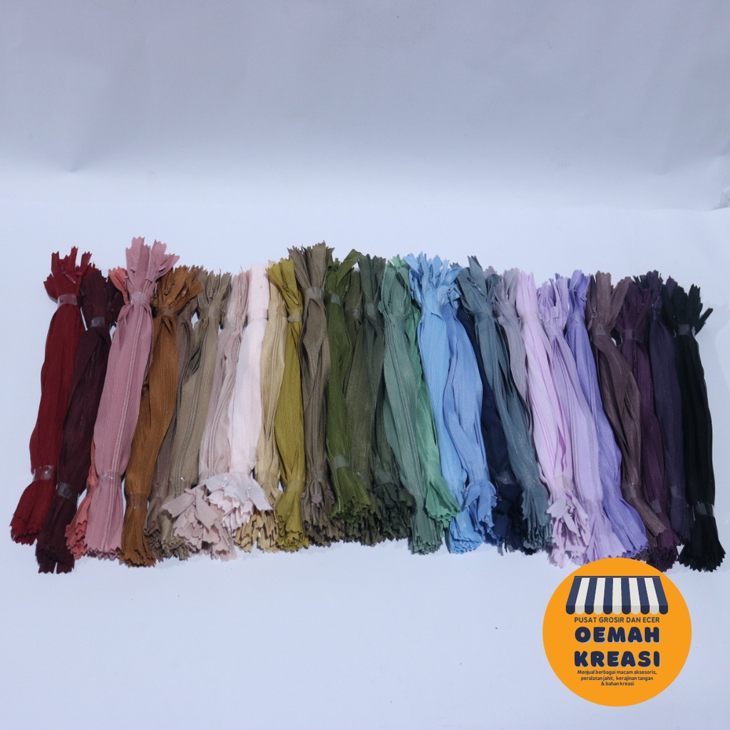 Jual Rit Zipper Jepang Ukuran 25 cm 10" inchi | Shopee Indonesia