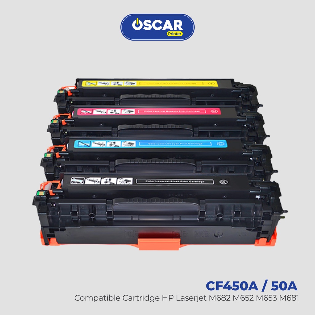 Jual Cartridge Toner Compatible CF450A CF451A CF452A CF453A Untuk HP ...