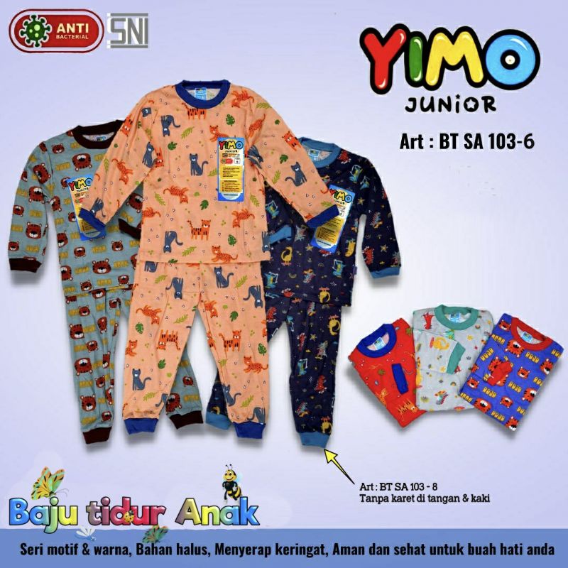 Jual stelan anak yimo pp ( 5-8th) | Shopee Indonesia