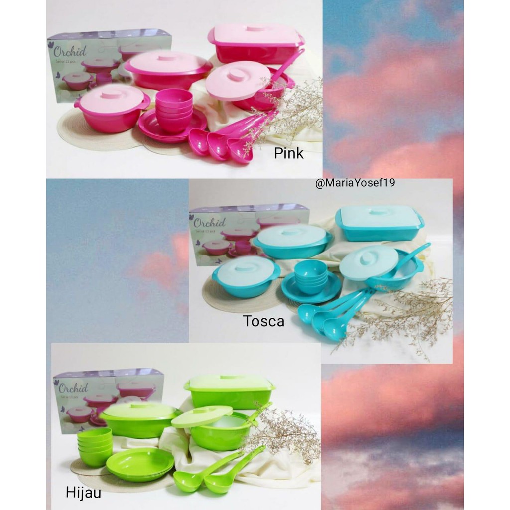 Jual Orchid Set Of 12 Pcs + Inner Box | Shopee Indonesia