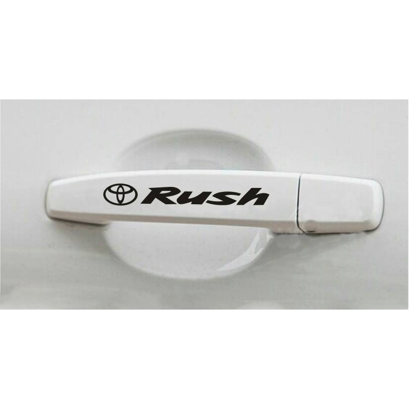 Jual Stiker Handle Pintu Mobil Toyota Rush - Car Decal Sticker | Shopee ...